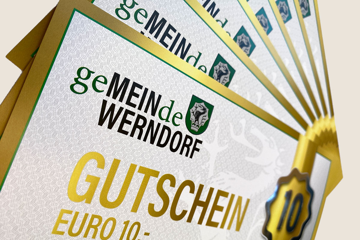 Werndorfgutscheine - Gemeinde Werndorf